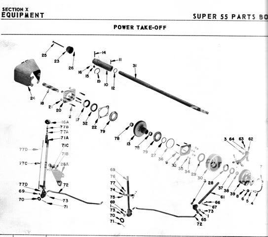Are Oliver Super 55 and 550 PTO Clutch Assy the Same? | Yesterday's ...