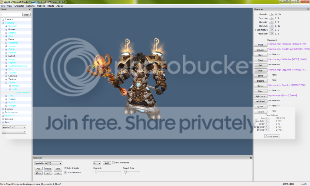 Help me build a Tauren Sunwalker (Transmog)! - Page 4