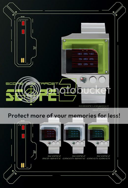 Scope 2 RGB LED WATCH « VISUAL SWAGGER