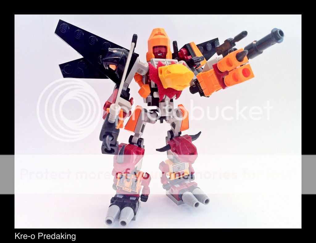 Repaints & Minor Mods Kre-o Micro Combiner (Unofficial Predaking ...