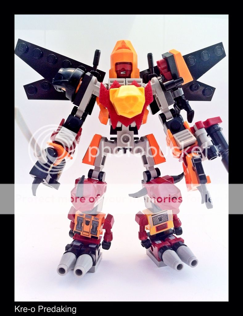 Repaints & Minor Mods Kre-o Micro Combiner (Unofficial Predaking ...